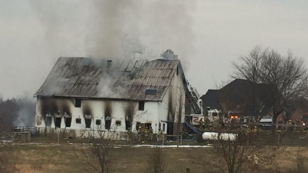 Multiple fire crews battle Lancaster County barn fire | WHP