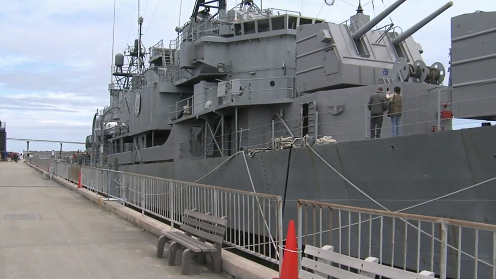 USS Laffey, at Patriots Point, honors 75th anniversary of WWII Kamikaze ...