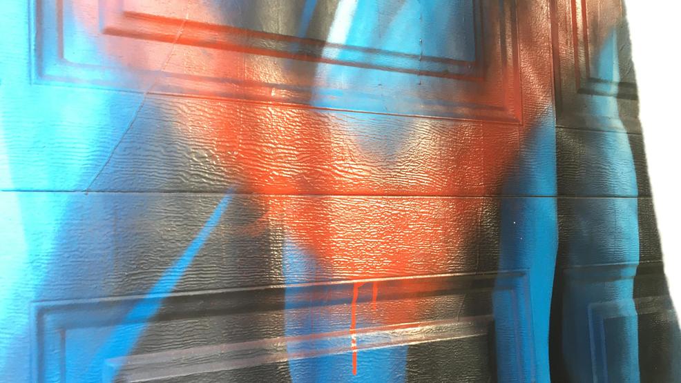 Eight foot tall offensive symbol painted on Asheville business | WLOS