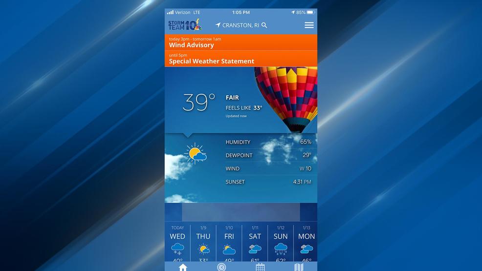 WJAR Radar App | WJAR