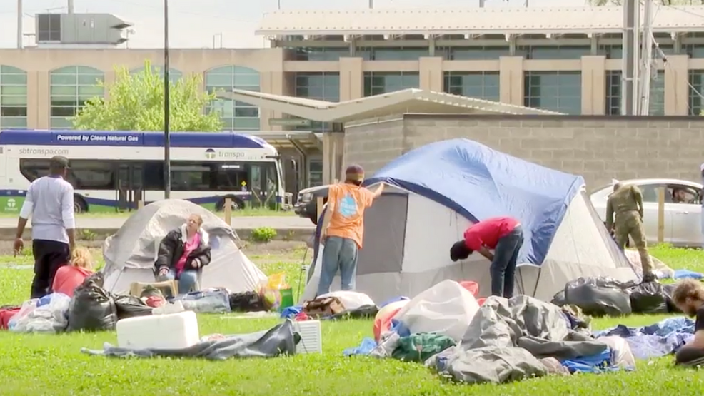 City seeks long-term solution for South Bend homeless after breaking up ...
