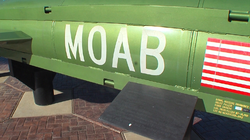 MOAB proudly displayed at McAlester Army Ammunition Plant | KTUL